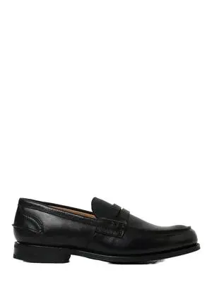 Church's Serrated Tongue Penny Loafers - Black
