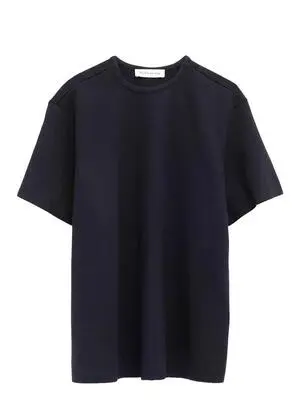 THE FRANKIE SHOP Crew-neck Short-sleeve T-shirt - Blue