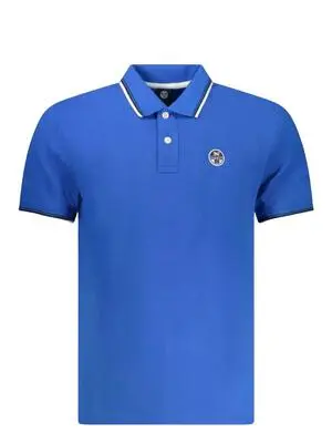 NORTH SAILS Logo-patch Polo Shirt - Blue