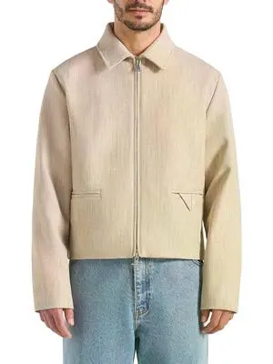 Manière De Voir Maniere De Voir Zip-up Shirt Jacket - Neutrals
