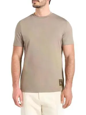 Manière De Voir Logo-patch Short-sleeve T-shirt - Neutrals
