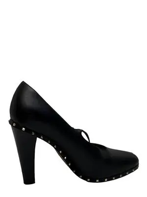 Valentino Garavani Rockstud Mary Jane Pumps - Black