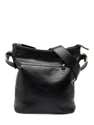 Burberry Leather Crossbody Bag - Black