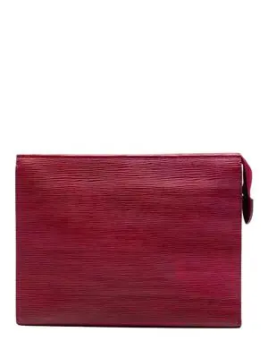 LOUIS VUITTON Louis Vuitton Epi Toiletry Pouch 26 Clutch Red