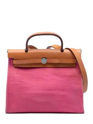 Hermès 2012 Herbag Zip 31 Satchel - Brown
