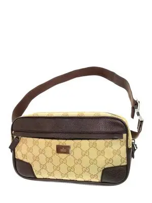 Gucci Gg Canvas Crossbody Bag - Neutrals