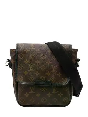 LOUIS VUITTON Louis Vuitton Monogram Macassar Bass PM Crossbody Bag