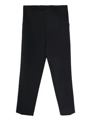 THE ROW Elijah Wool Twill Trousers - Blue