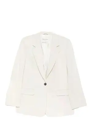 Marc O'polo Single-breasted Notched-lapel Blazer - Neutrals
