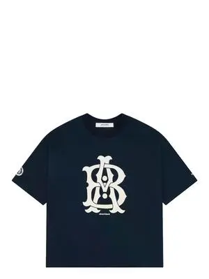 ABOUT:BLANK Graphic-print Short-sleeve T-shirt - Blue