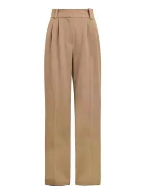 FAVORITE DAUGHTER Favorite Pleated" Khaki Trousers - Neutrals