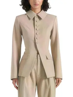 Manière De Voir Maniere De Voir Harper Detachable Collar Top - Neutrals