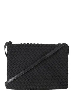 NAGHEDI Soho Woven Cross Body Bag - Black