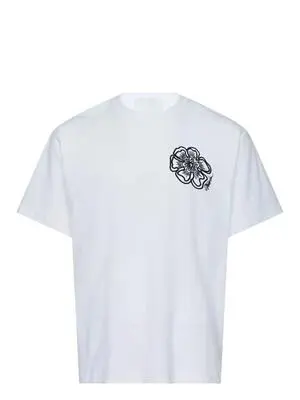 3.1 Phillip Lim Short-sleeved T-shirt With Graphic Detail - White