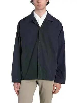 Aspesi Spread Collar Jacket - Blue