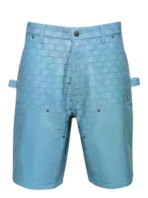 PARIS LAUNDRY Shoji Nappa Bowery Shorts - Blue