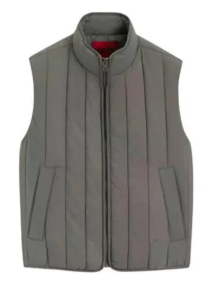 Hugo Quilted Gilet - Grey