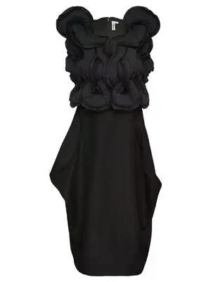Comme Des Garçons Sleeveless Mini Dress - Black