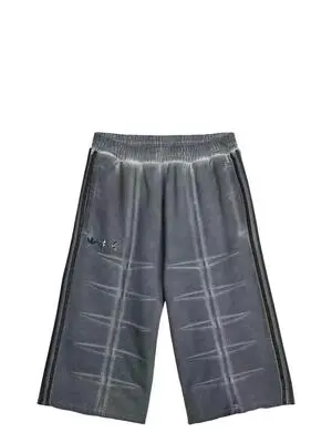 Adidas Thug Club Sweat Jort Side-stripe Track Pants - Grey