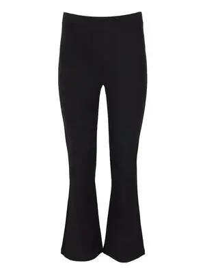 LA ROSE Flared Leggings - Black