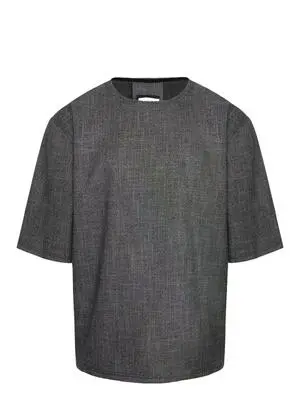 HAMZA Thom Melange T-shirt - Grey