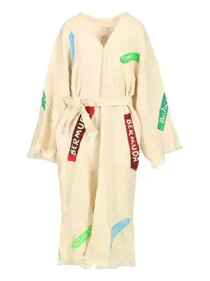 DILAN KAYHAN Bahamas Kimono - Neutrals