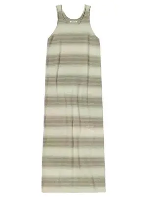 Auralee Striped Sleeveless Maxi Dress - Neutrals