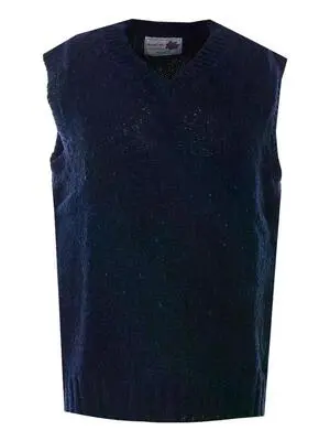 HOWLIN' Howlin' Cosmic V-Neck Knitted Vest