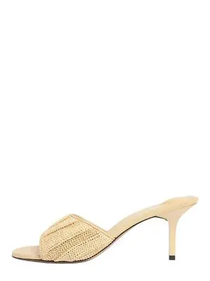 Jacquemus Cubisto Heeled Sandals - Neutrals