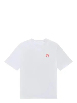 MALBON Bermuda Rooster T-shirt - White