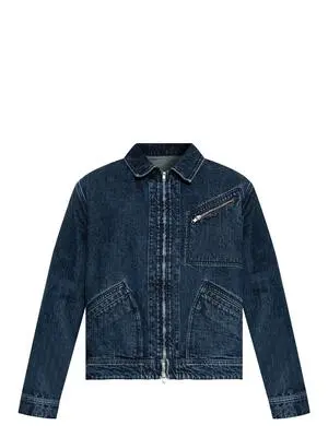 Kenzo Dark Blue Denim Jacket - Navy Blue