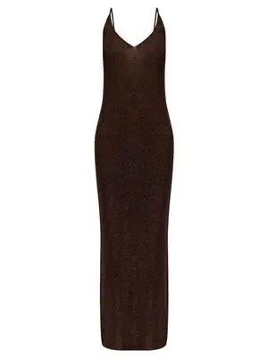 GESTUZ Gzsilvi Maxi Dress - Brown