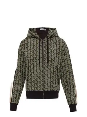 Lacoste Monogram Zip-up Sweatshirt - Multicolour