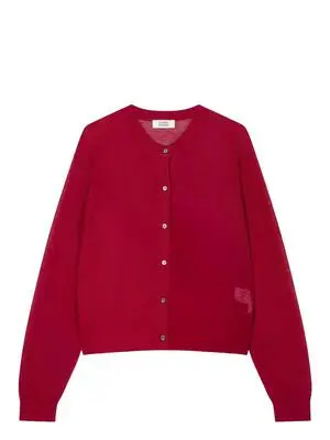 STUDIO TOMBOY Knitted Button-up Cardigan - Red