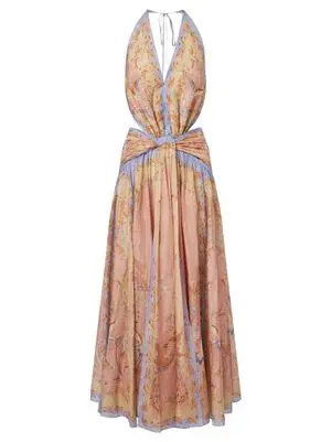 Zimmermann Indra Maxi Dress - Pink