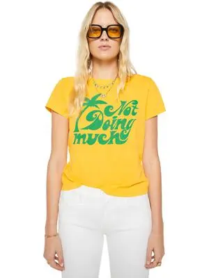 MOTHER The Lil Goodie Goodie T-shirt - Yellow