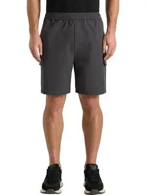 Manière De Voir Maniere De Voir Dimitri Technical Cargo Shorts Grey