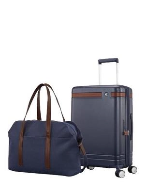 SAMSONITE Virtuosa 2-piece Luggage Set: Weekender And Carry-on - Navy