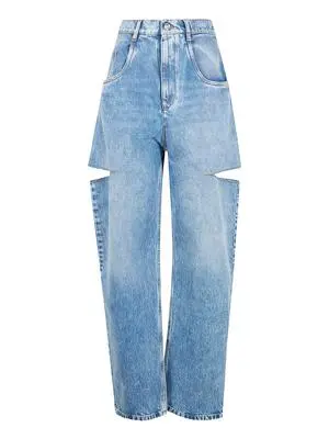MAISON MARGIELA Barrel Leg Jeans - Blue