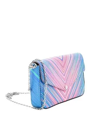 LOUIS VUITTON Felicie Pochette Limited Edition Tropical Epi Leather Crossbody Bag - Multicolour