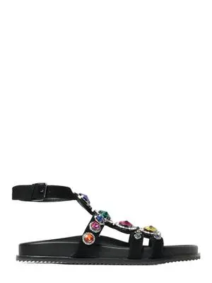 Kurt Geiger Embellished Heeled Sandal - Black