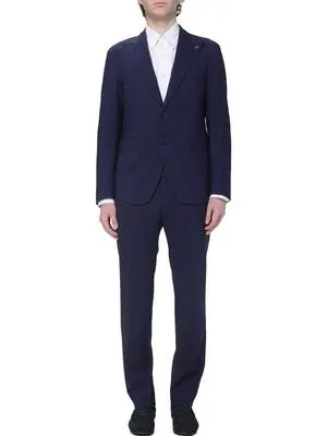 Tagliatore Single-breasted Stretch Virgin Wool Dress - Blue