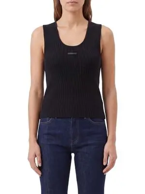 Fear Of God Fear Of God Essentials Ribbed Tank Black