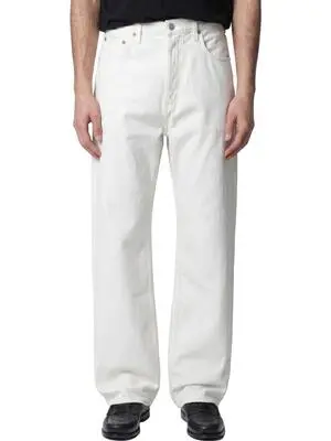 AGOLDE Wide Leg Jeans - White