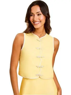 Mestiza New York Imogen Convertible Vest - Yellow