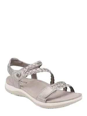Earth Stellon Ankle Strap Sandal - Silver