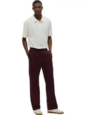 H&M H&M Regular-Fit Linen-Blend Pants