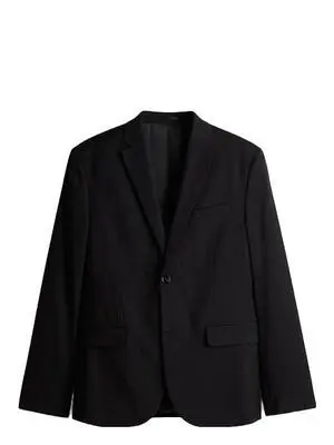 H&m Slim Fit Single-breasted Jacket - Black