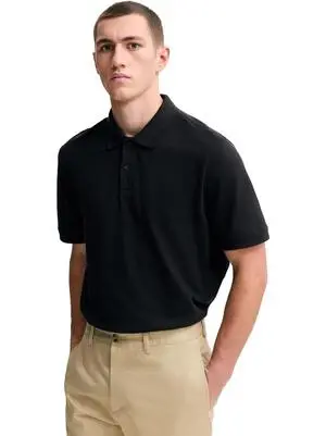 H&m Regular Fit Polo Shirt - Black