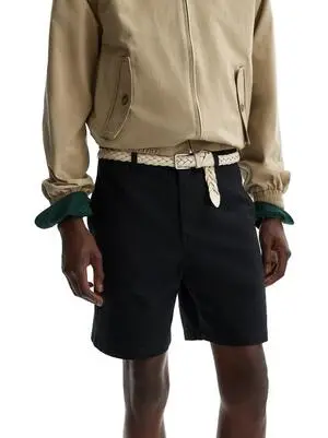 H&m Relaxed Fit Chino Shorts - Black
